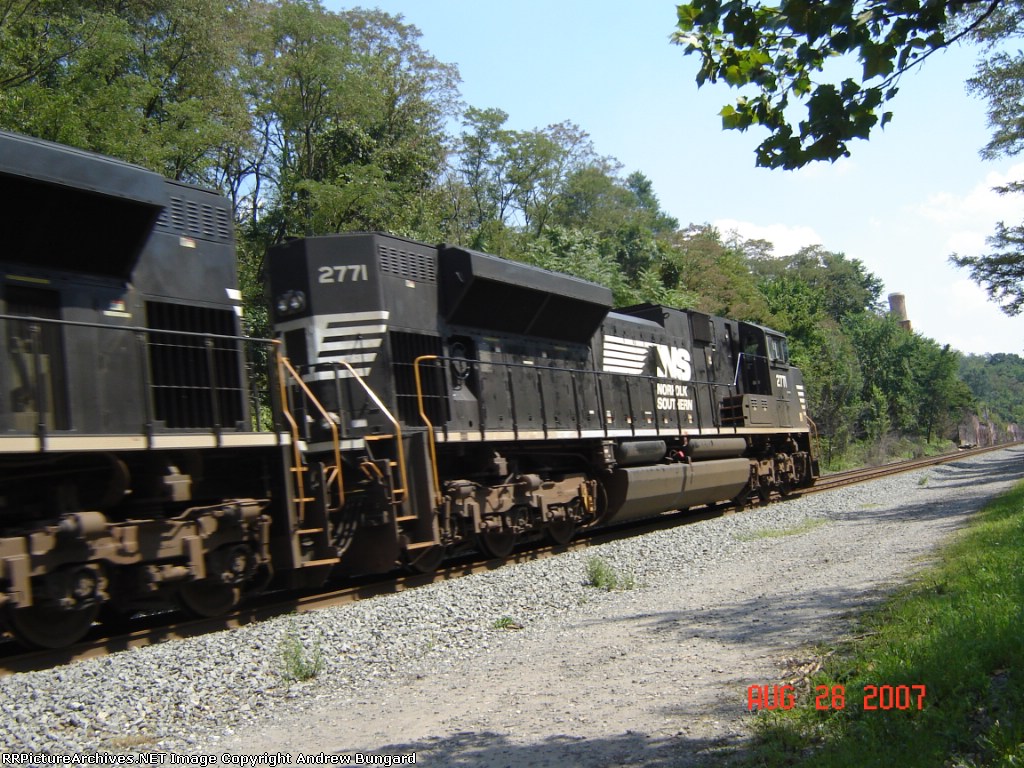 NS 2771 SD70M-2 Aug 28, 2007